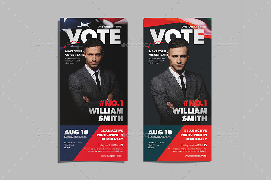 Voting Election Template Set, Print Templates | GraphicRiver