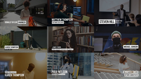 Minimal Lower Thirds | FCP, Apple Motion Templates | VideoHive