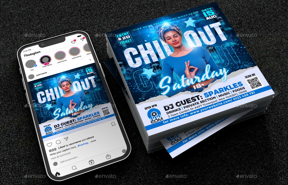Club Flyer, Print Templates | GraphicRiver