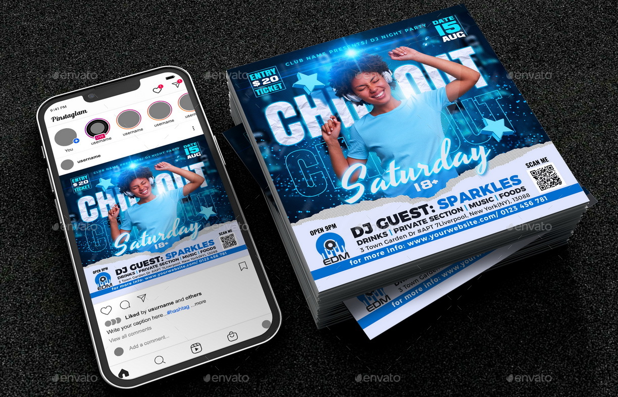 Club Flyer, Print Templates | GraphicRiver