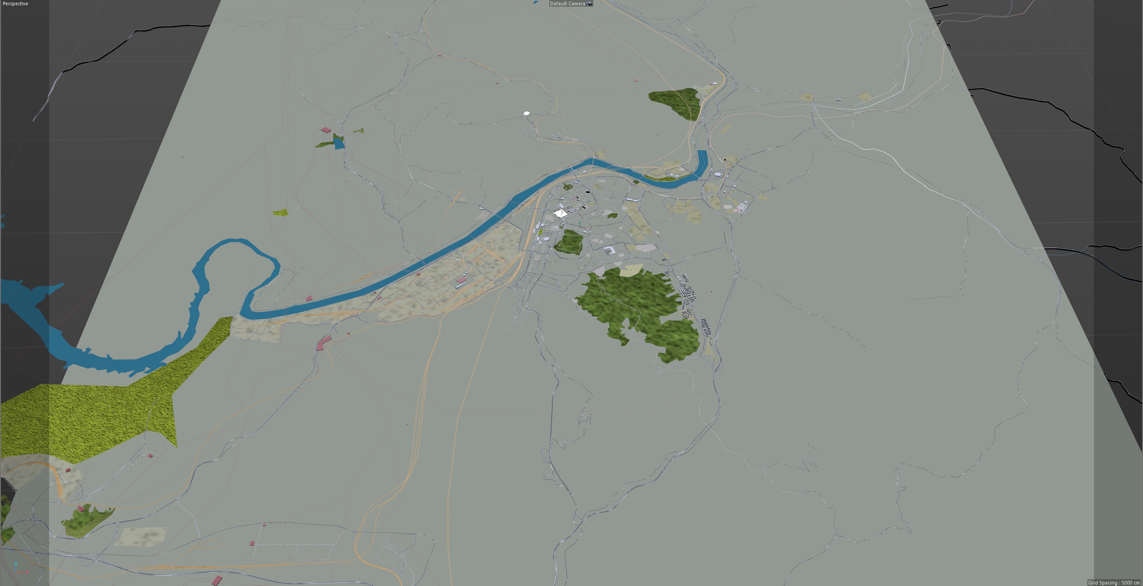 Benxi city Liaoning China 3d model 30km by TurboCG | 3DOcean