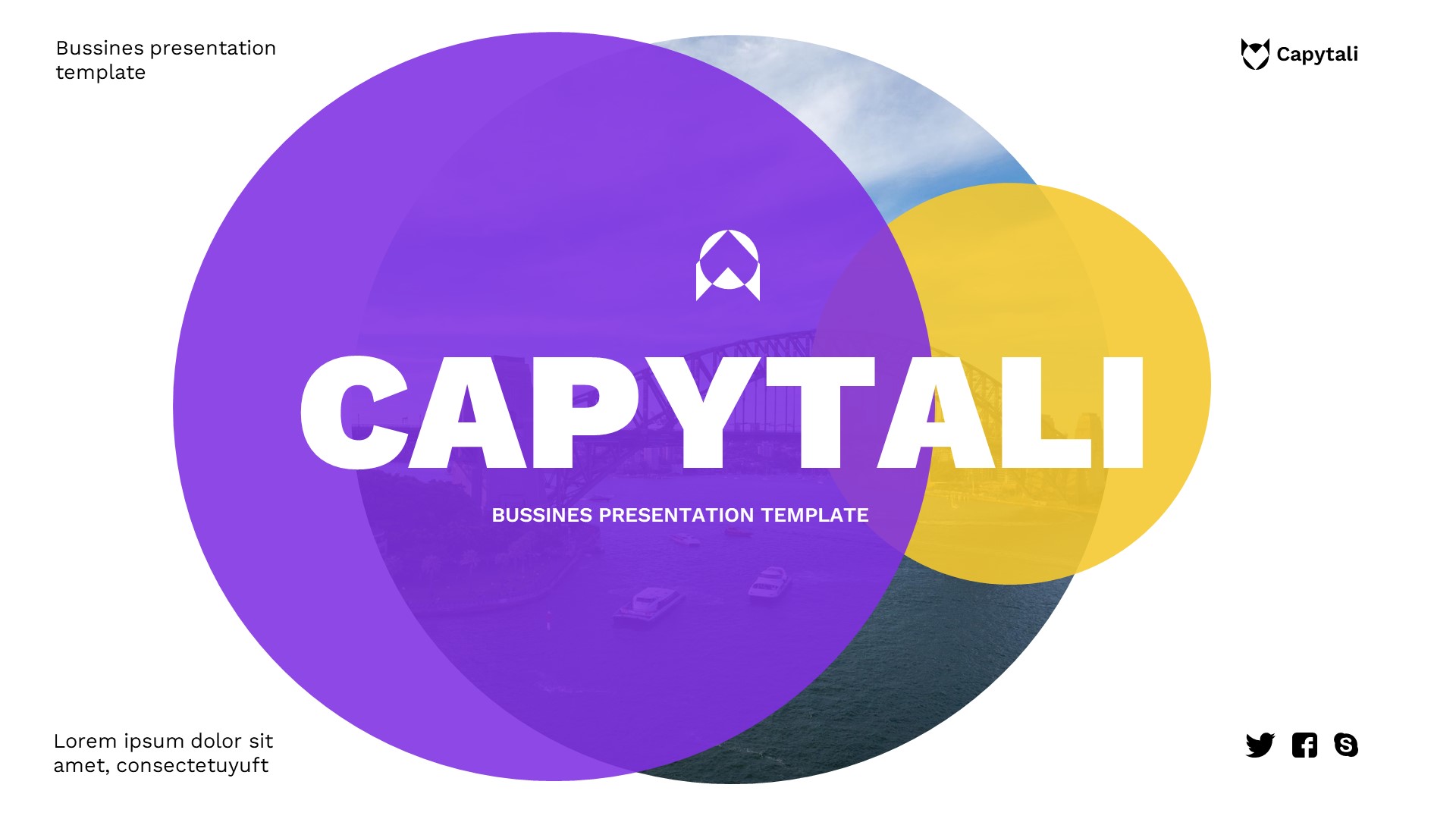 Capitali - Business Powerpoint Template, Presentation Templates ...