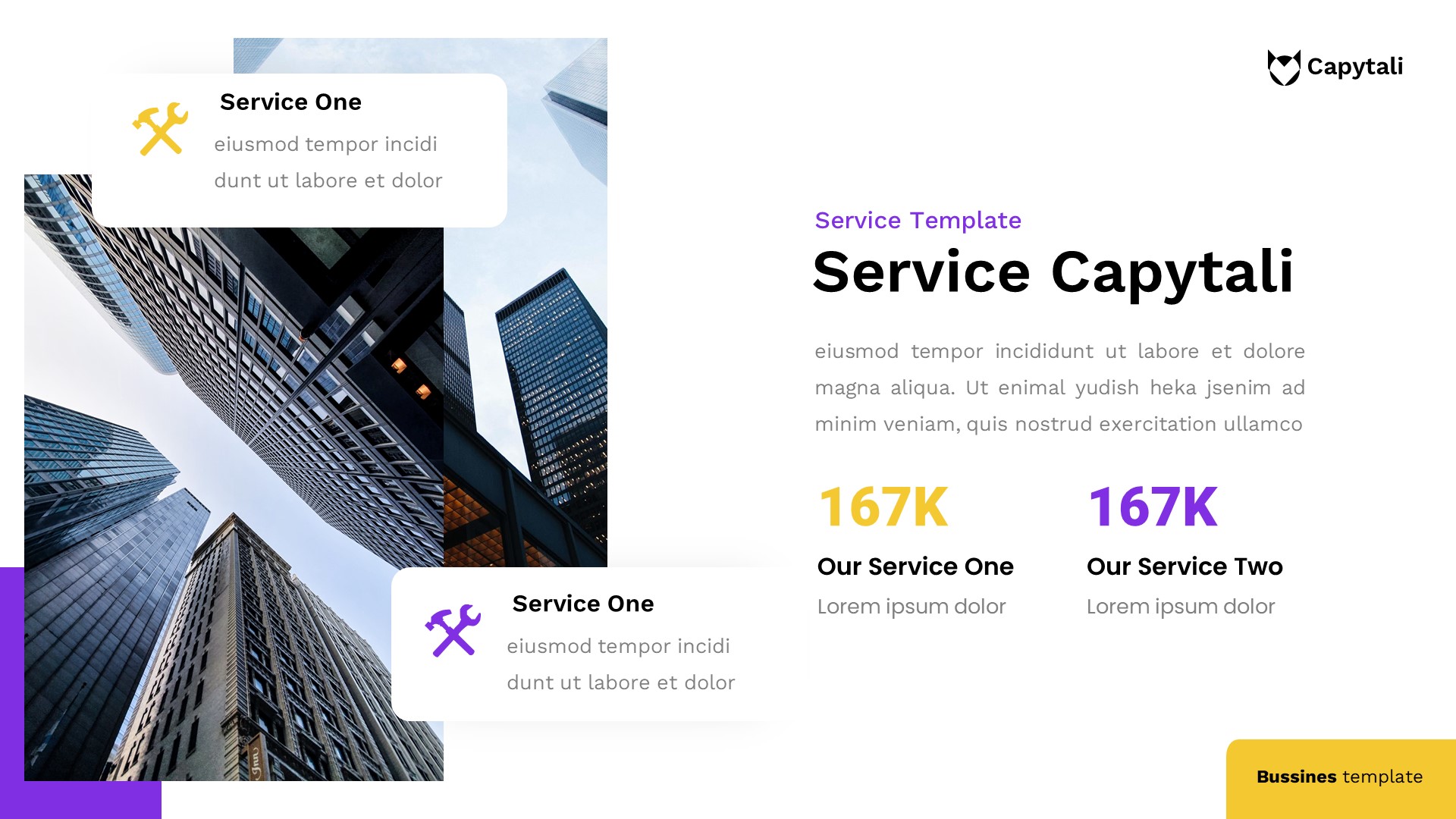 Capitali - Business Powerpoint Template, Presentation Templates ...