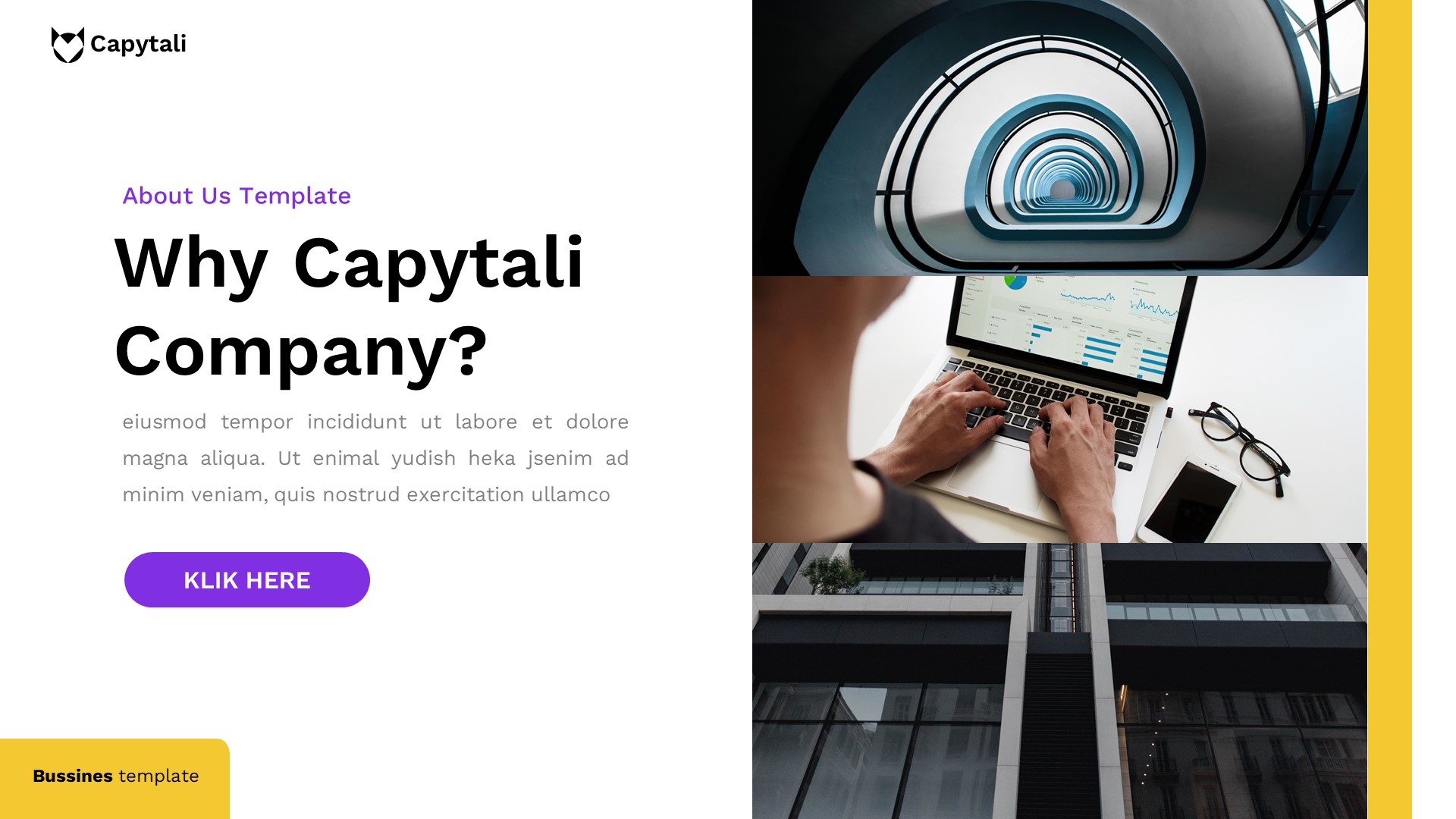 Capitali - Business Powerpoint Template, Presentation Templates ...