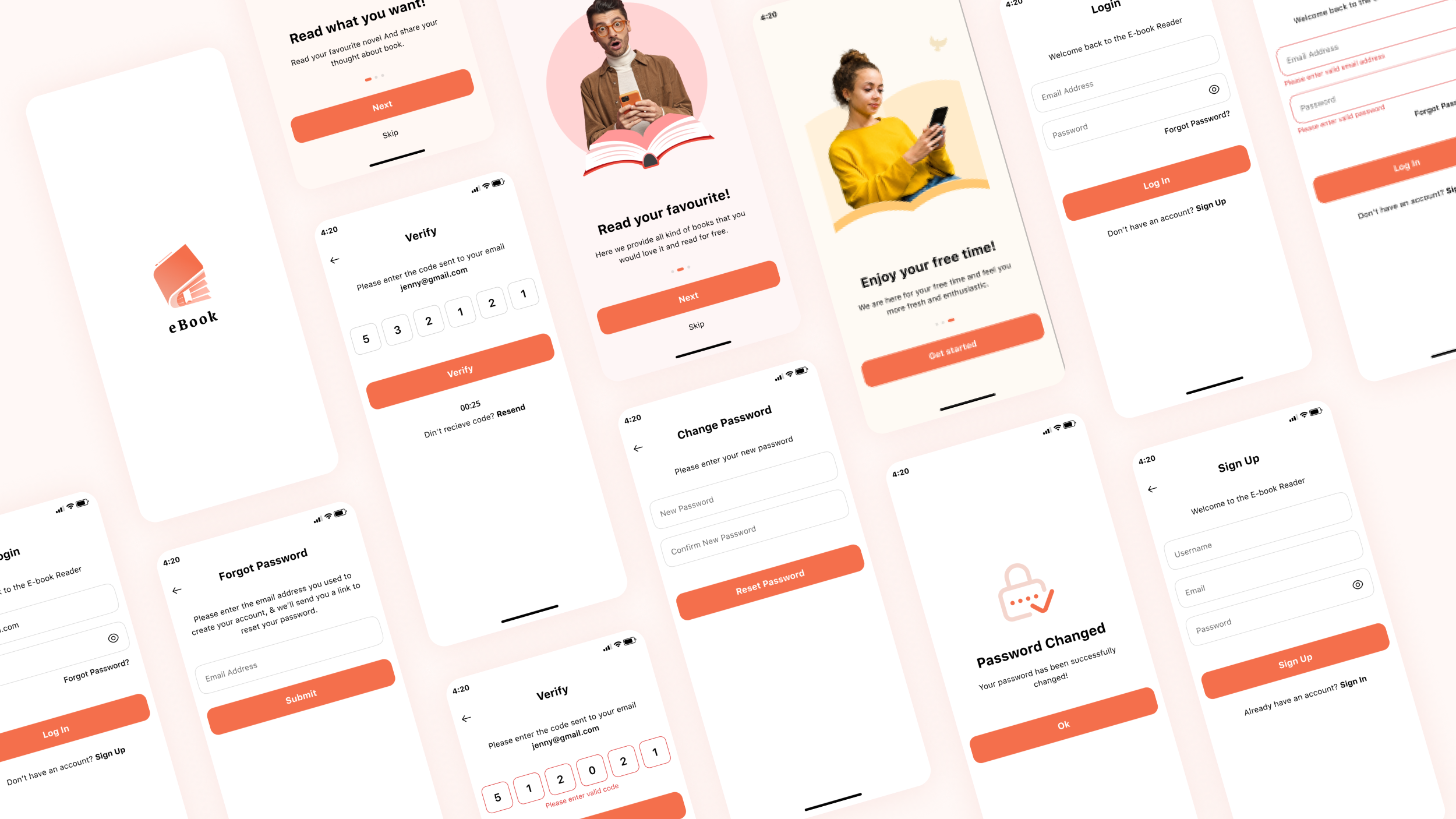 Readify: Ebooks reader in Flutter (Android, ios) with Firebase Backend ...