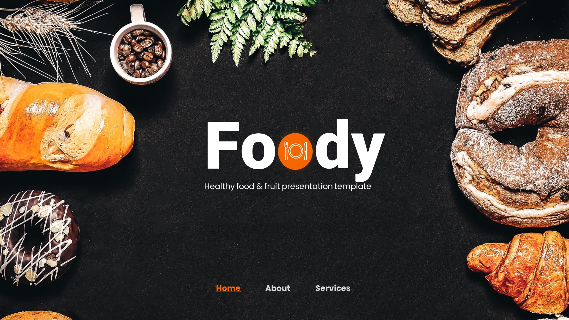 Foody - Food Powerpoint Template, Presentation Templates | GraphicRiver