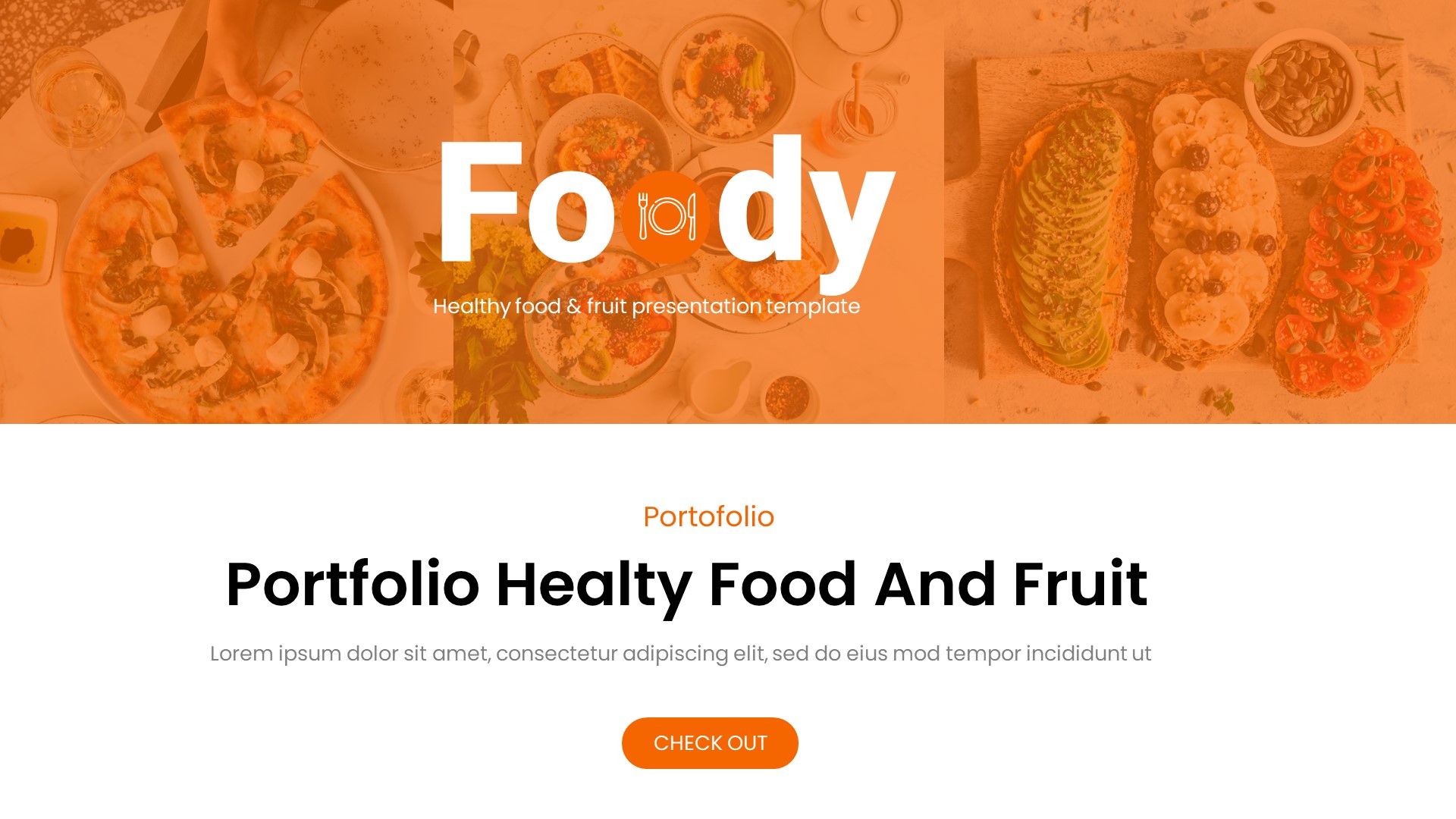 Foody - Food Powerpoint Template, Presentation Templates | GraphicRiver