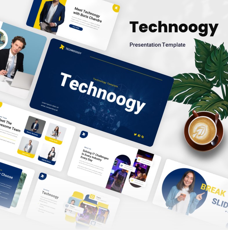 Technoogy - Artificial Intelligence Powerpoint Template, Presentation ...