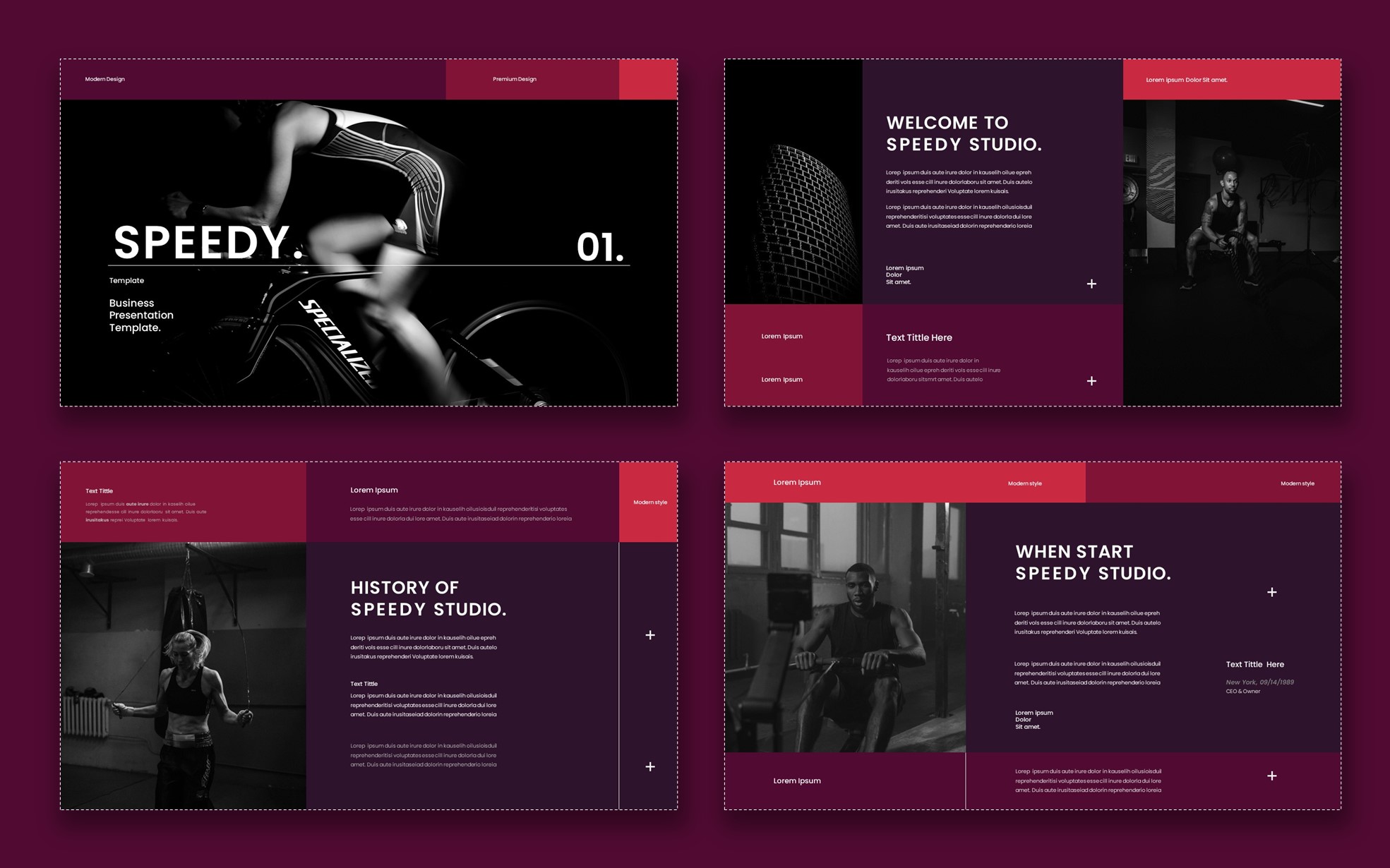 Speedy - Business PowerPoint Template, Presentation Templates ...