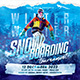Snowboarding Tournament Flyer, Print Templates | GraphicRiver