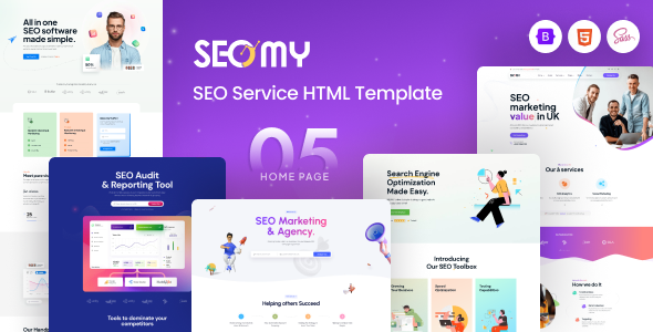 SEOMY - SEO And Digital Marketing Agency Html Template by Theme_Pure