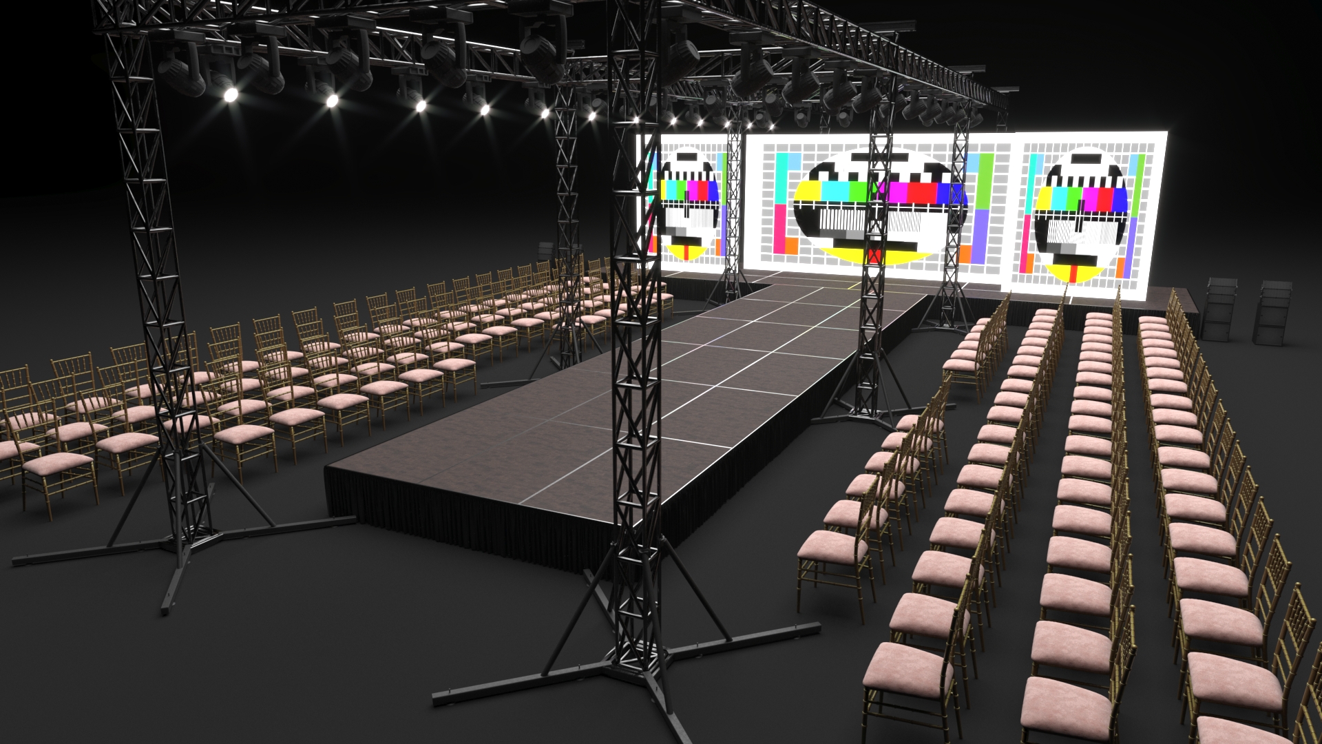 Fashion Show Catwalk by p3rless | 3DOcean