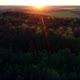 Above Forest On Sunset, Stock Footage | VideoHive