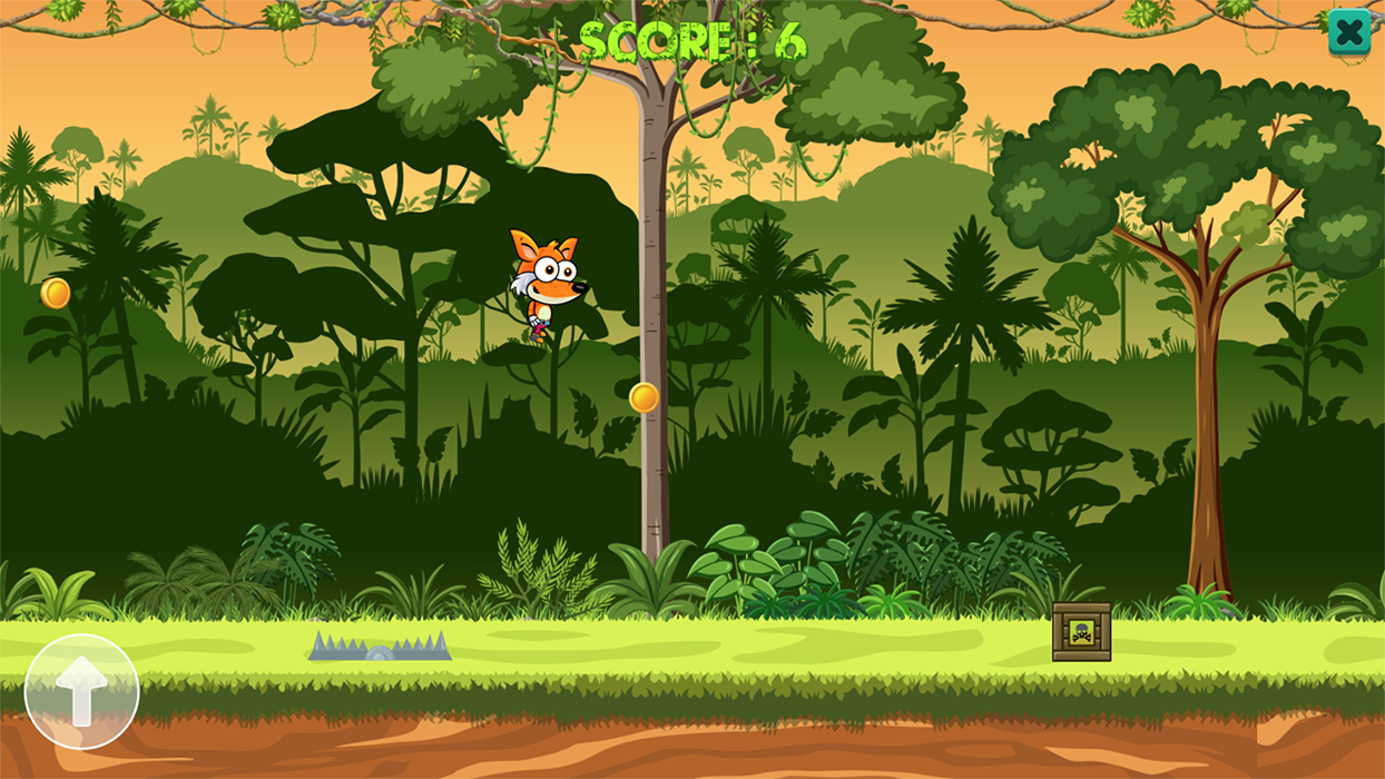 Escape Fox Game (Construct 3 | C3P | HTML5) Endless Game by CGFX-Studio