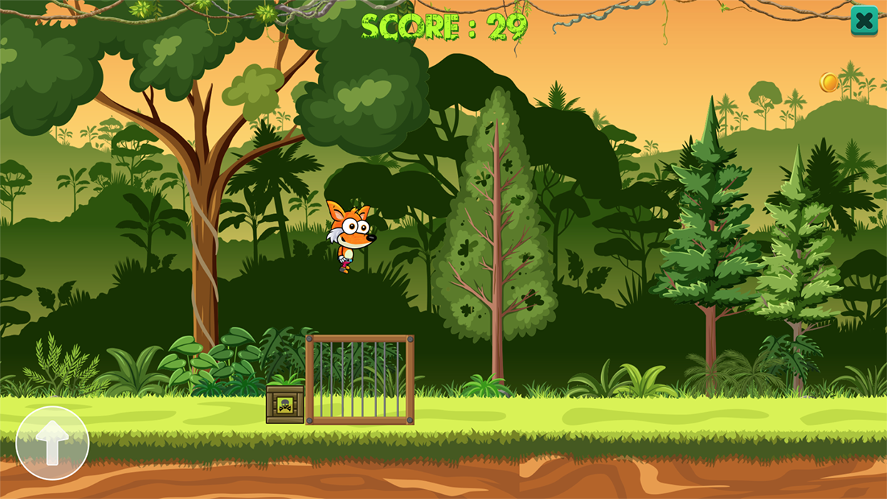 Escape Fox Game (Construct 3 | C3P | HTML5) Endless Game by CGFX-Studio