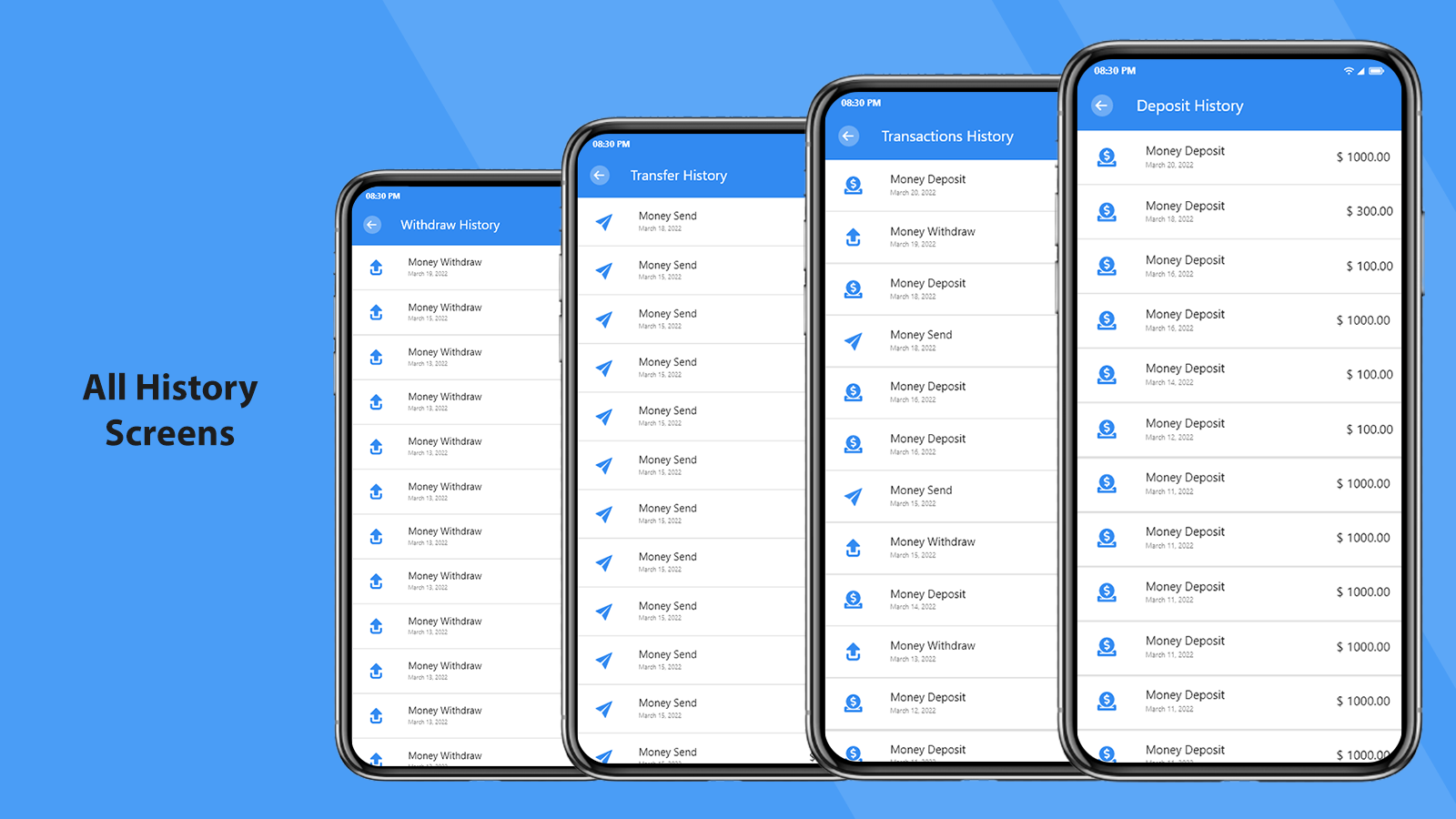 iBanking - Online Mobile Banking Platform Flutter App by AppDevsX ...