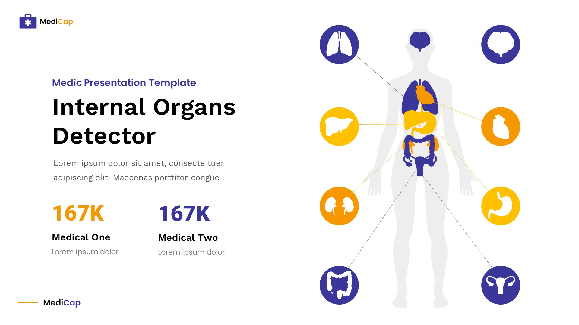 Medicap - Medical Doctor Powerpoint Template, Presentation Templates