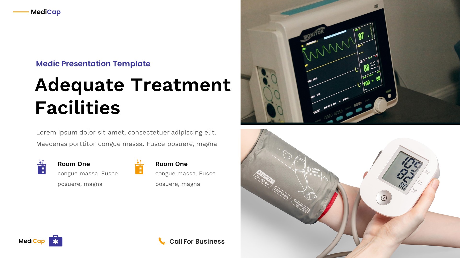 Medicap - Medical Doctor Powerpoint Template, Presentation Templates