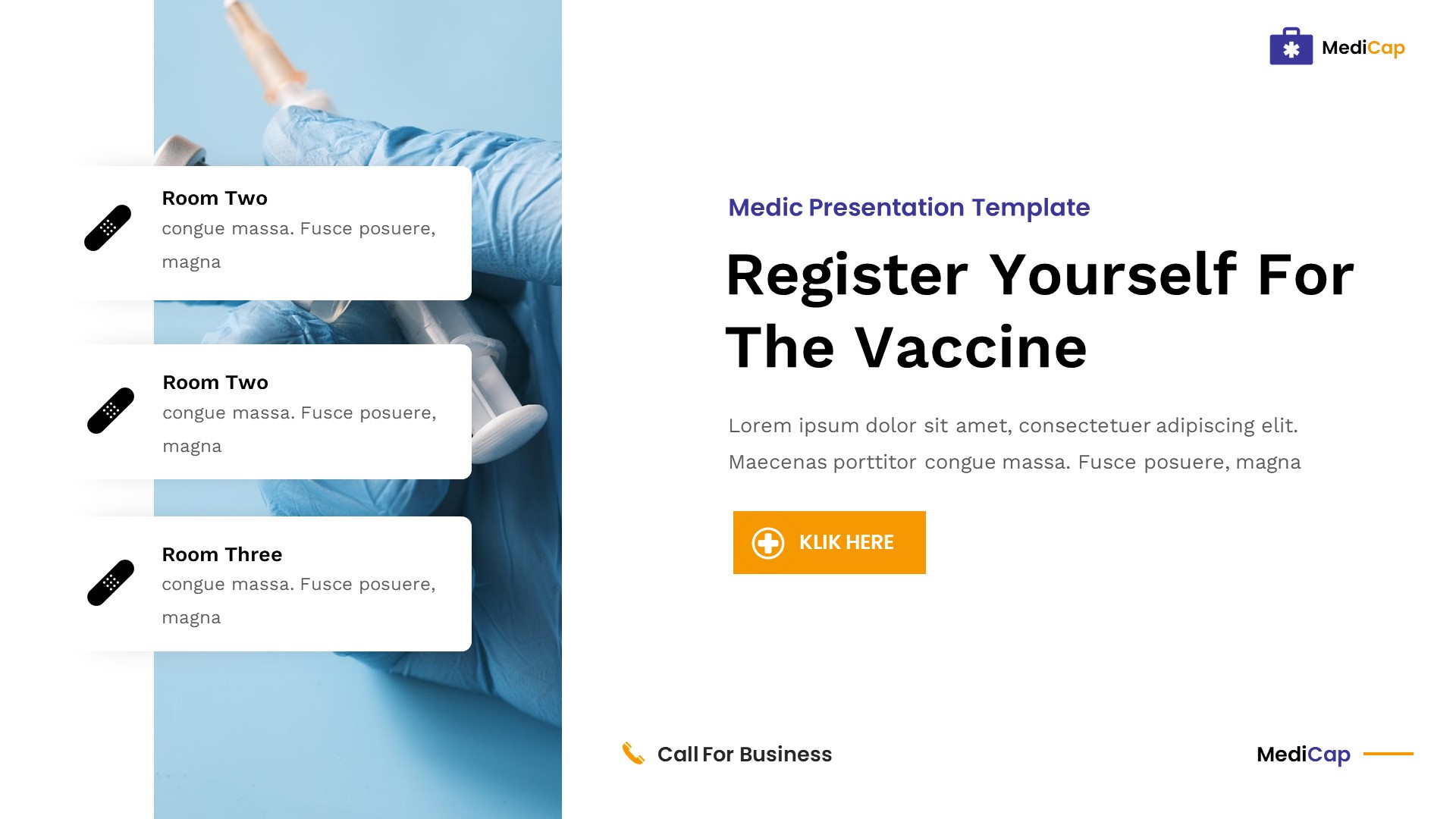Medicap - Medical Doctor Google Slides Template, Presentation Templates