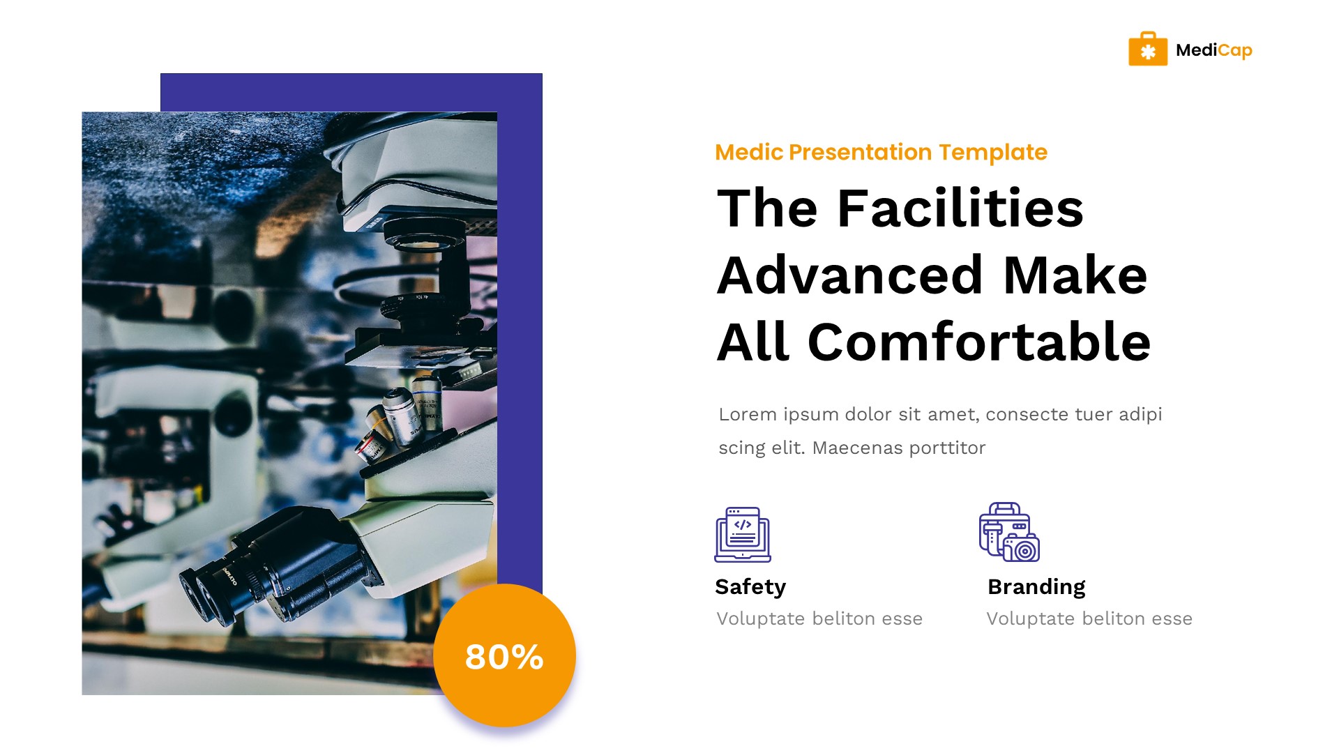 Medicap - Medical Doctor Google Slides Template, Presentation Templates