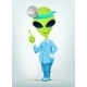 Funny Alien, Vectors | GraphicRiver