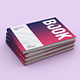 Customizable Realistic Rectangular Thick Hard-Cover Book Mockup on A ...