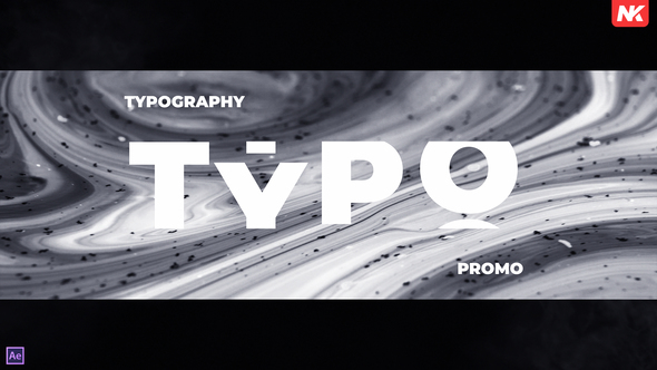 New Typography Promo, After Effects Project Files | VideoHive
