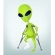 Funny Alien, Vectors | GraphicRiver