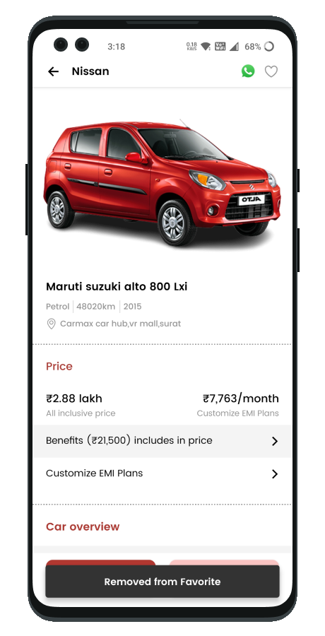 Car Buy & Sell App Template in React Native | Multi Language | CarMax ...