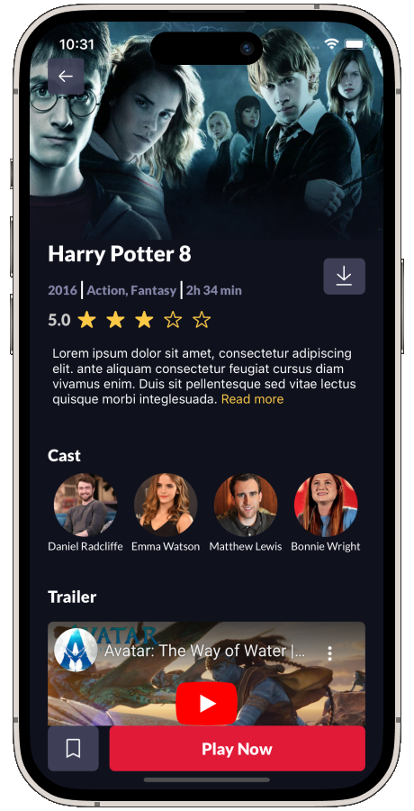 Movie App | Web Series App | Online Video Streaming App | OTT App | iOS ...
