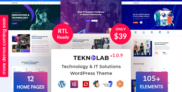 Teknolab - Technology & IT Solutions WordPress Theme by rs-theme ...