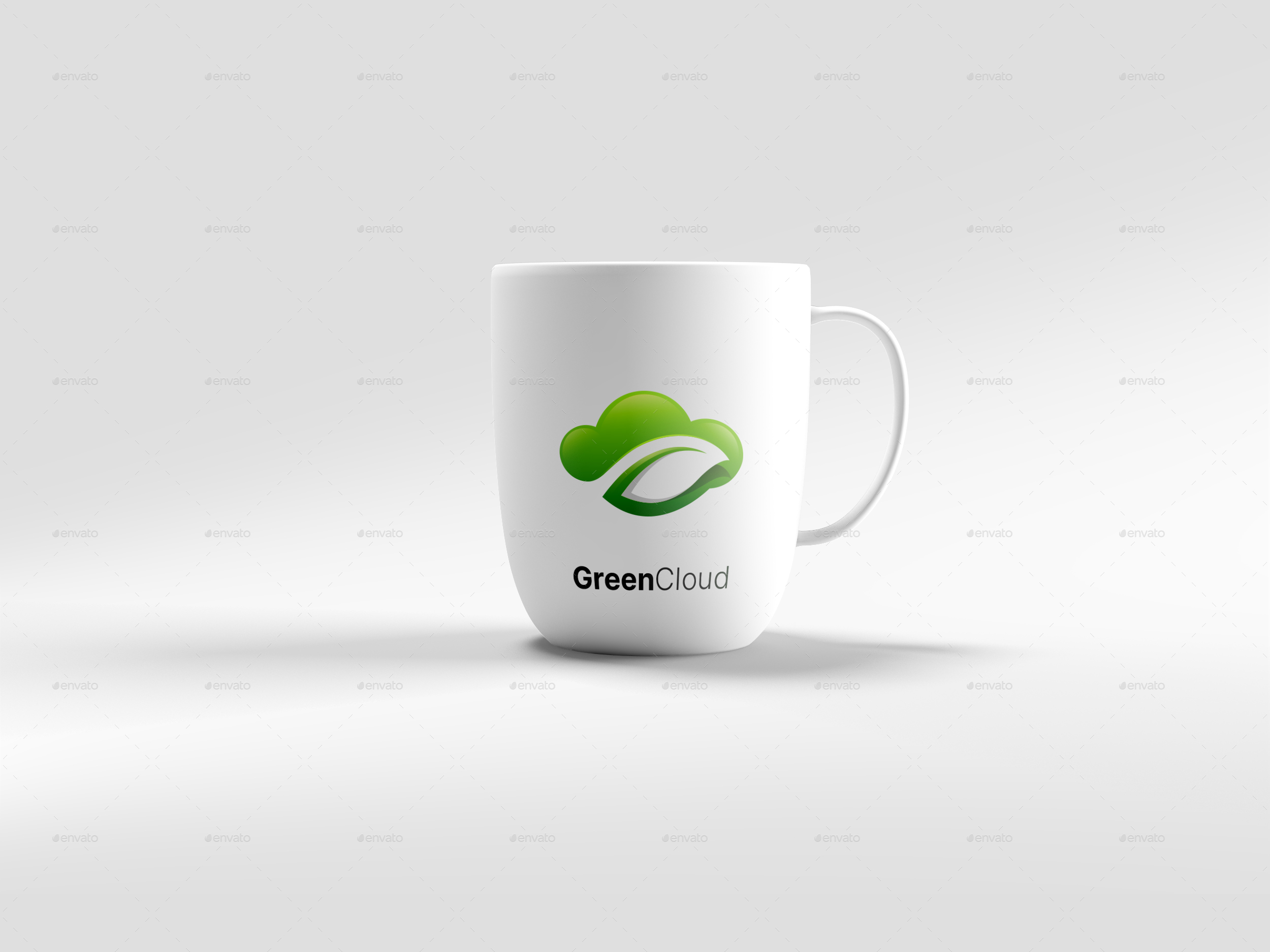 Green Cloud Logo, Logo Templates | GraphicRiver