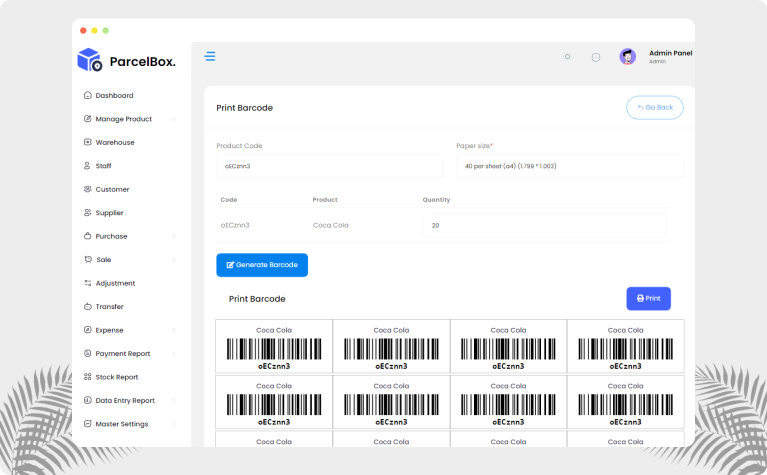 ParcelBox : Sales, Stocks & Purchase Billing with Ultimate Warehouse ...