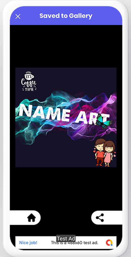 Smoke Text Art Effect | Smoke Name Maker | Android | Admob Ads by ...