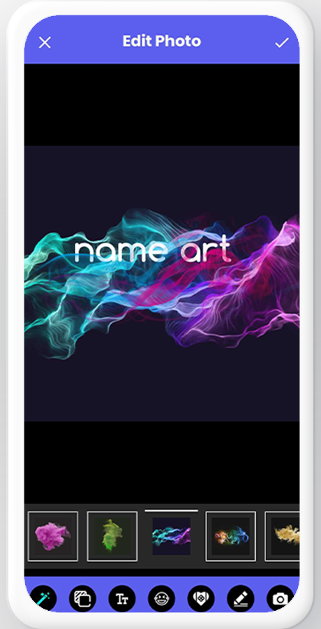 Smoke Text Art Effect | Smoke Name Maker | Android | Admob Ads by ...
