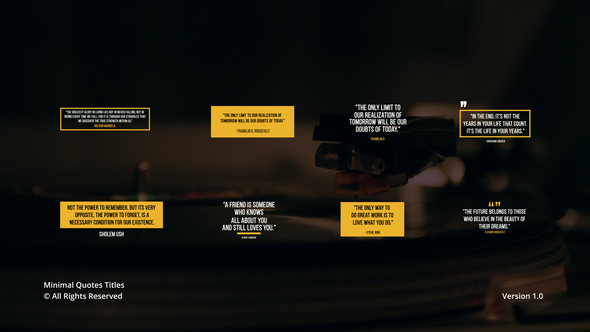 Quotes Titles | FCP, Apple Motion Templates | VideoHive