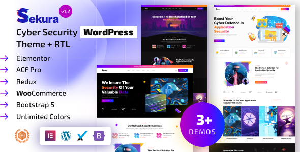 Sekura - Cyber Security WordPress Theme by EnvyTheme | ThemeForest
