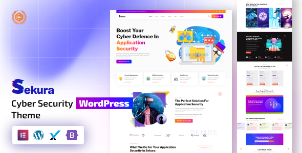 Sekura - Cyber Security WordPress Theme by EnvyTheme | ThemeForest