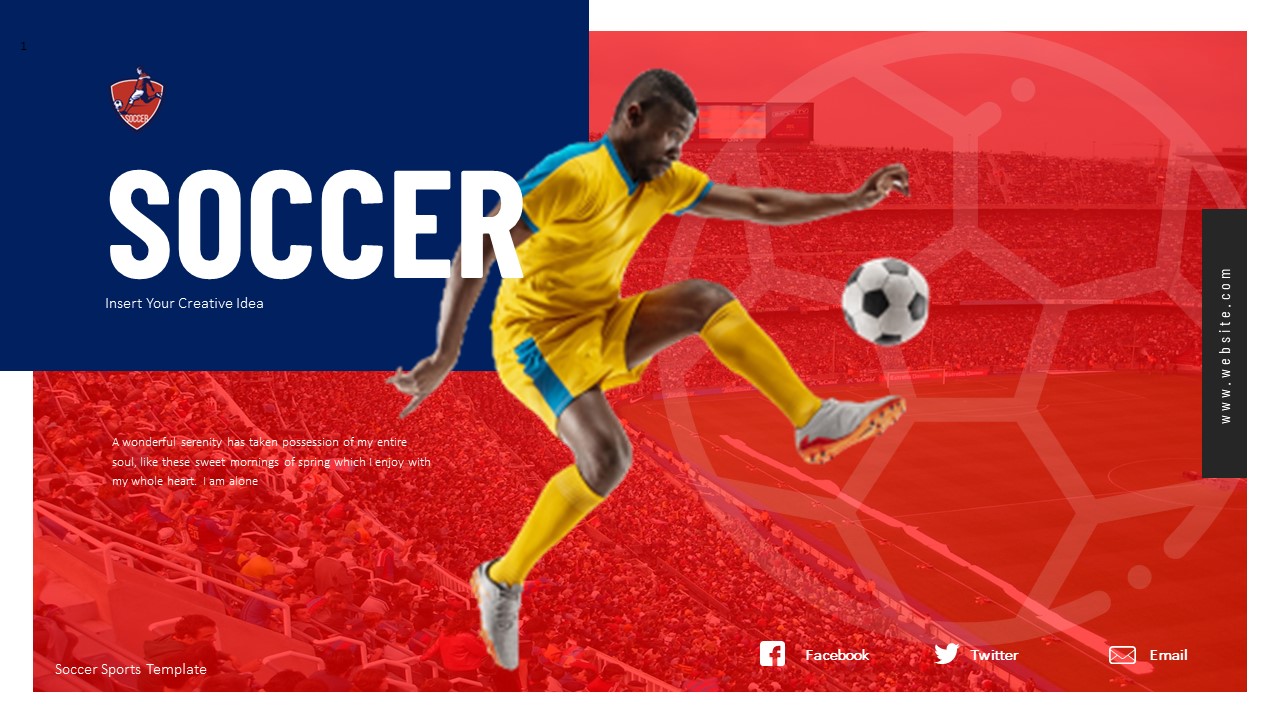 Soccer PowerPoint Presentation, Presentation Templates | GraphicRiver