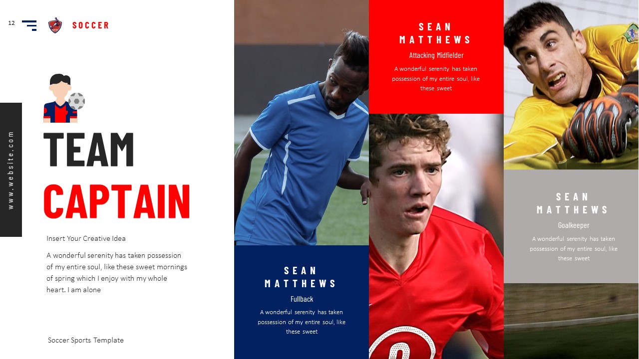 Soccer PowerPoint Presentation, Presentation Templates | GraphicRiver