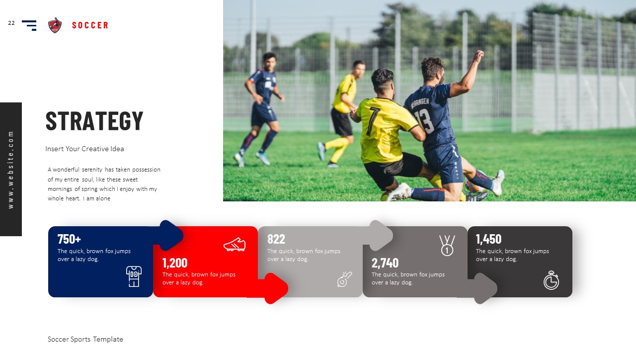 Soccer PowerPoint Presentation, Presentation Templates | GraphicRiver