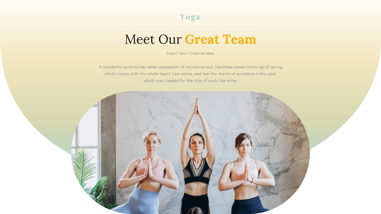 Yoga PowerPoint Presentation, Presentation Templates | GraphicRiver