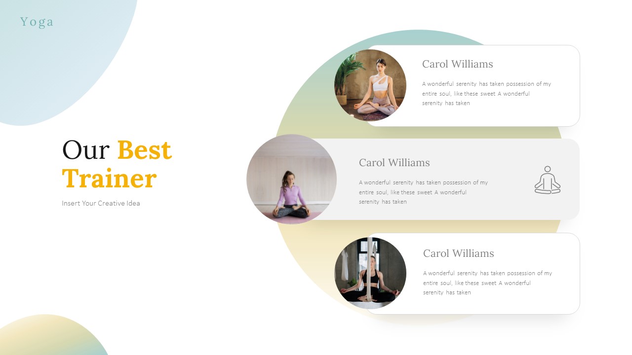 Yoga PowerPoint Presentation, Presentation Templates | GraphicRiver