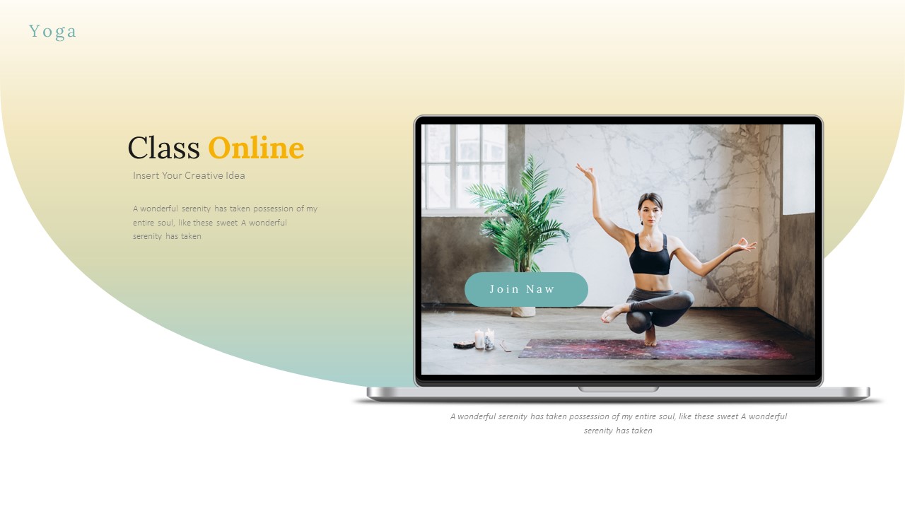 Yoga PowerPoint Presentation, Presentation Templates | GraphicRiver
