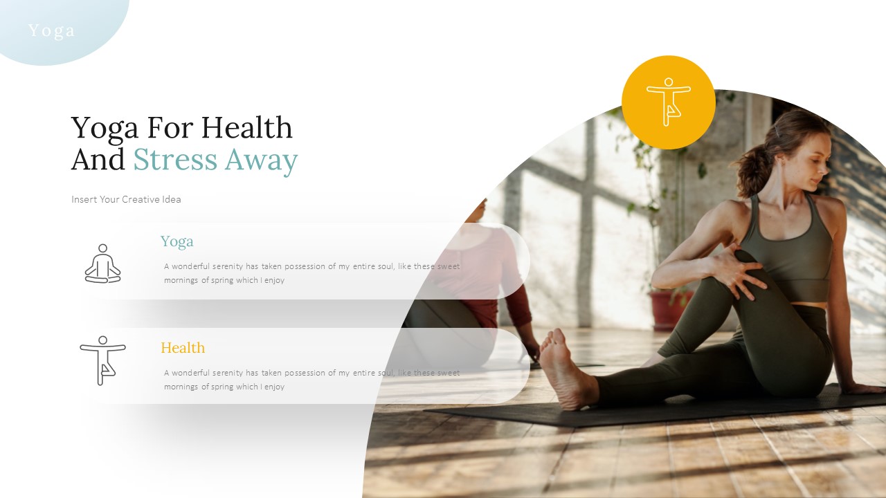 Yoga PowerPoint Presentation, Presentation Templates | GraphicRiver