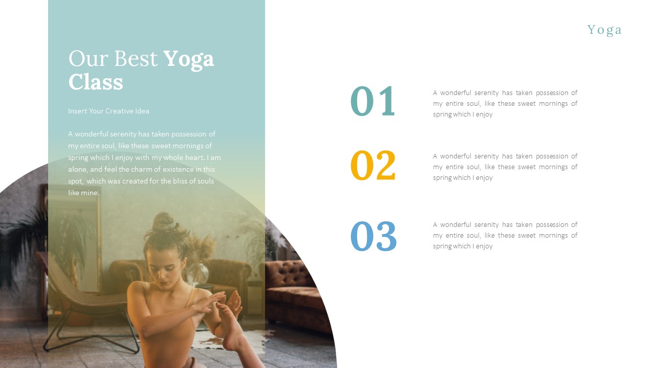 Yoga PowerPoint Presentation, Presentation Templates | GraphicRiver