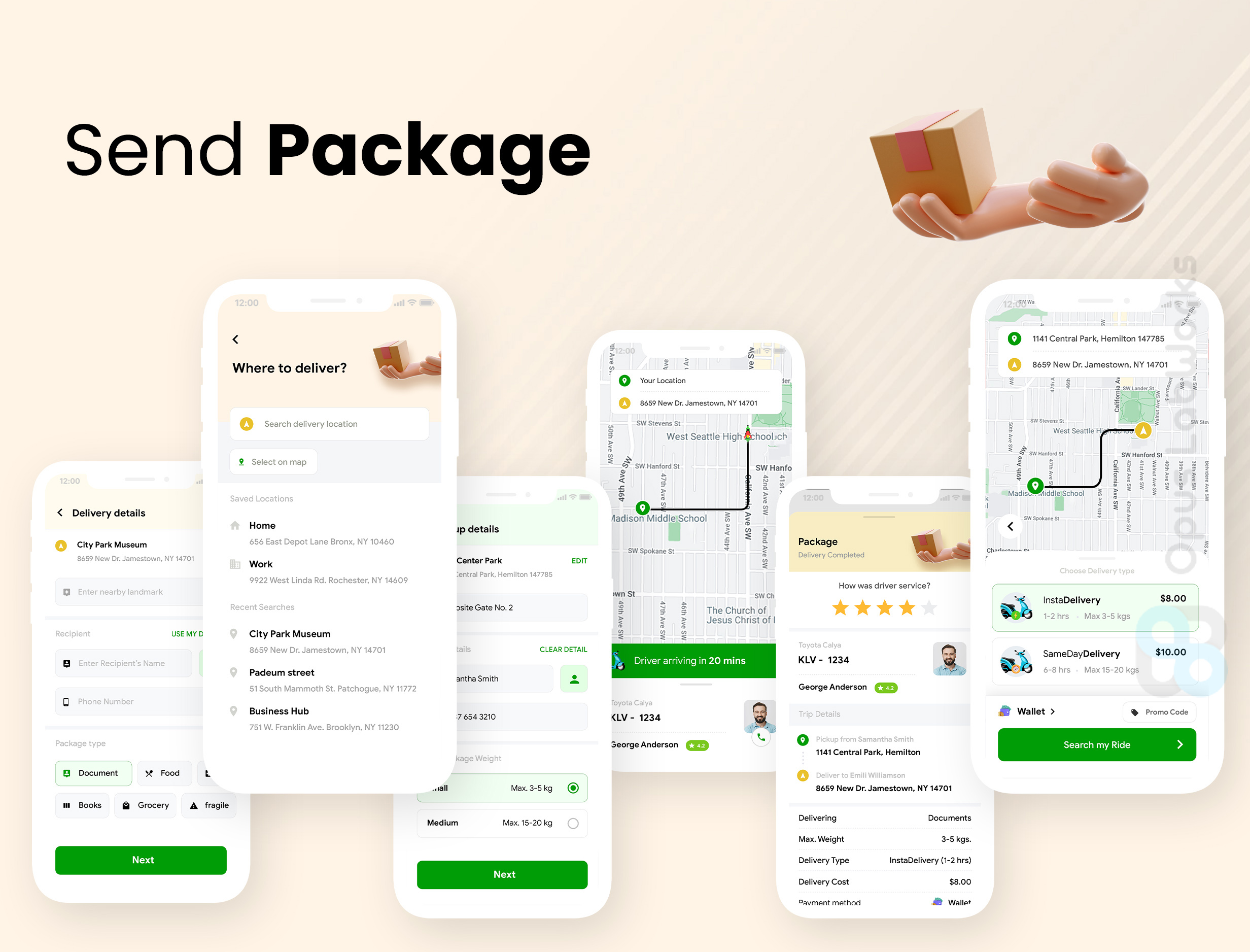 8 in 1 Multi-service App Template | Cab Booking| Handyman| eCommerce ...