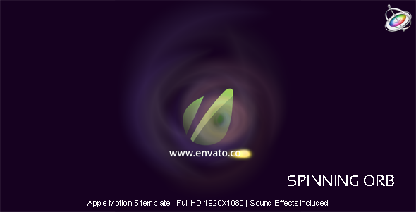 Spinning Orb Logo, Apple Motion Templates | VideoHive