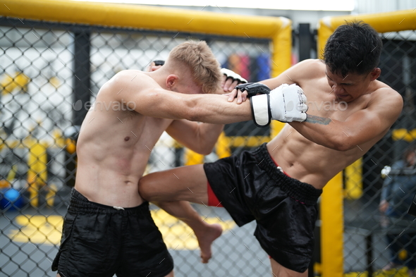 MMA Fighter Training Stock Photo by FoToArtist_1 | PhotoDune