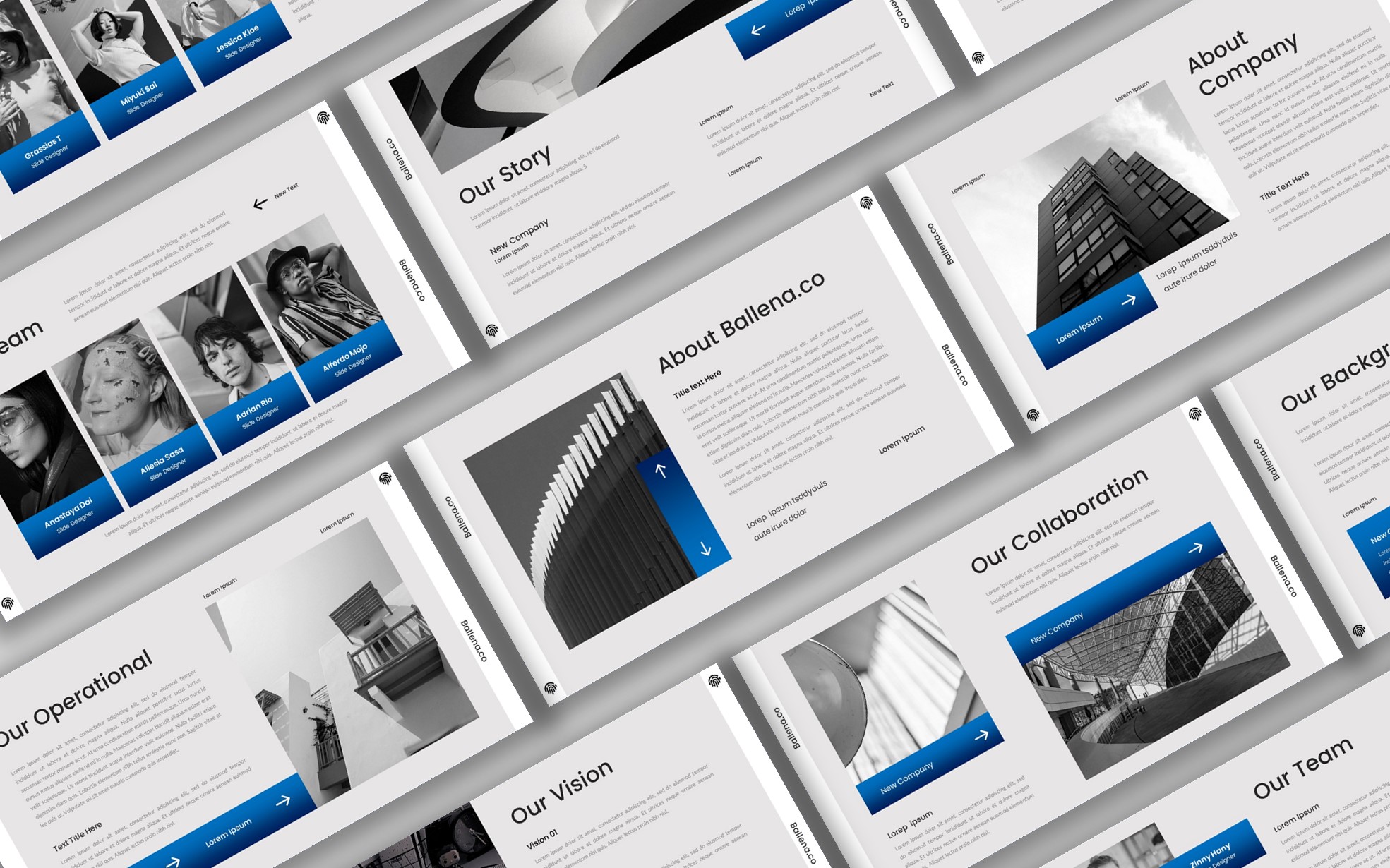 Ballena - Business PowerPoint Template, Presentation Templates ...